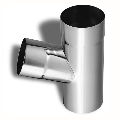 Downspout Y-Connectors for Zinc Half-Round Gutters - 4" – RapidMaterials