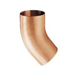 40° Downspout Elbows for Copper Half-Round Gutters - 4" – RapidMaterials