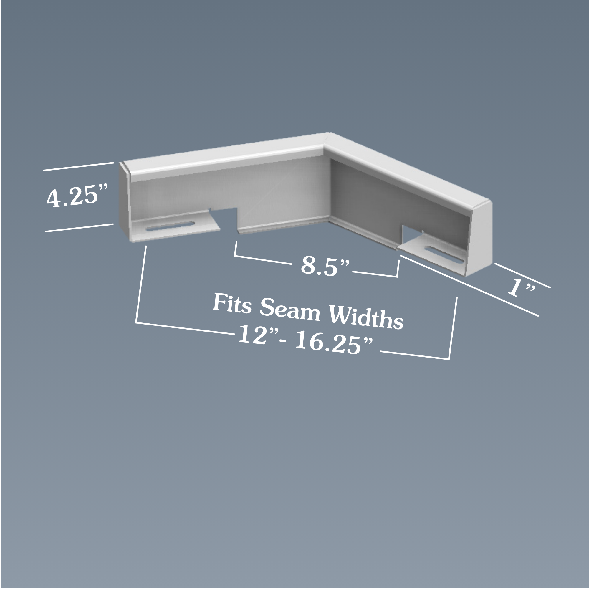 LMCurb Snow Diverter - SD-1216 – RapidMaterials