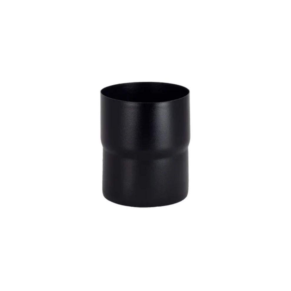 Downspout Connectors for Painted Half-Round Gutters - 5" - Black ...