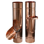 4" Inline Copper Downspout Cleanout – RapidMaterials