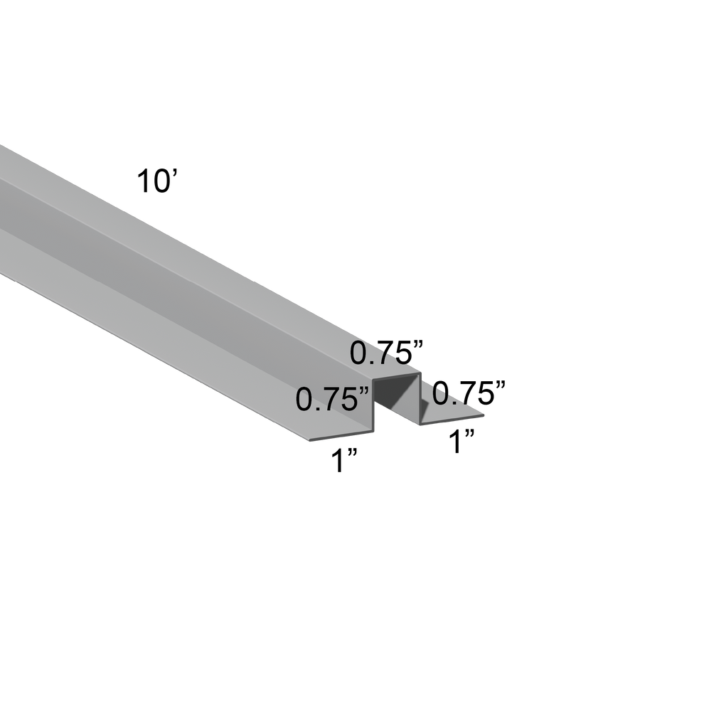 G90 Galvanized Hat Channel – RapidMaterials