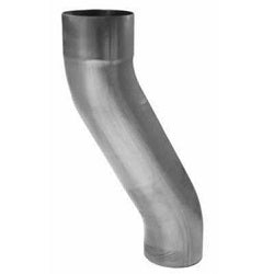 Downspout 4" Offset for Lead-Coated Copper Half-Round Gutters - 4 ...
